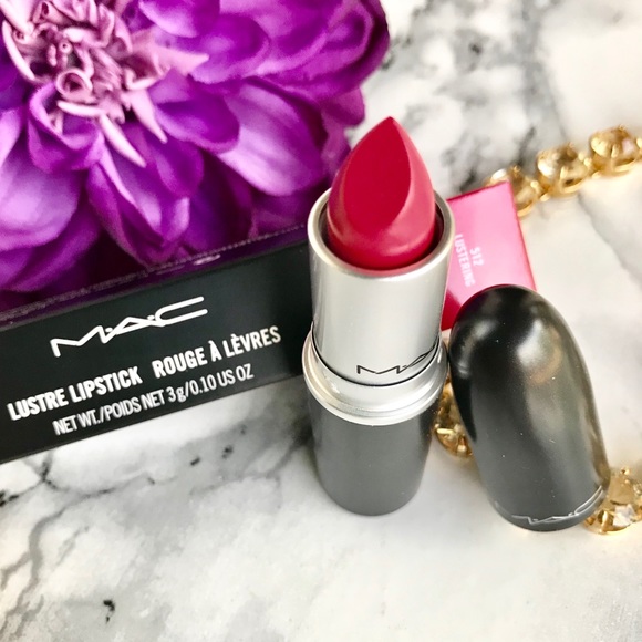 MAC Cosmetics | Makeup | Nib Mac Lustre Lipstick In Lustering | Poshmark